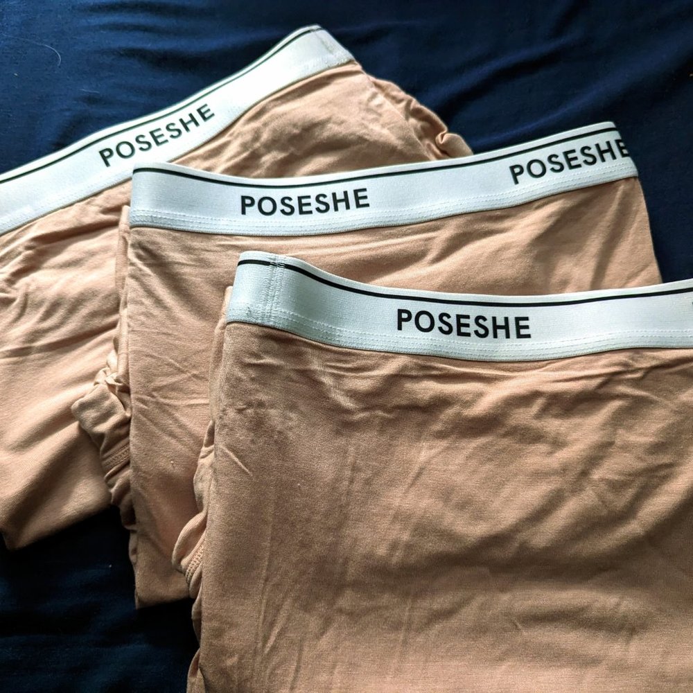 New! Poseshe She/Her, They/Them Boxer-Briefs (3 Pack) - Gem